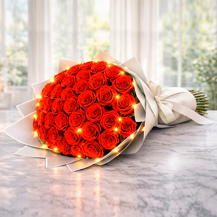 Ramo de Rosas con Luces LED 30% OFF en Azcapotzalco DF, México ...
